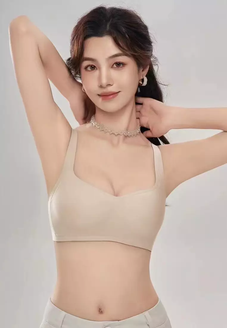 Buy LYCKA MMB1091 LYCKA Lady Non-Wired Bra Beige 2025 Online | ZALORA Philippines