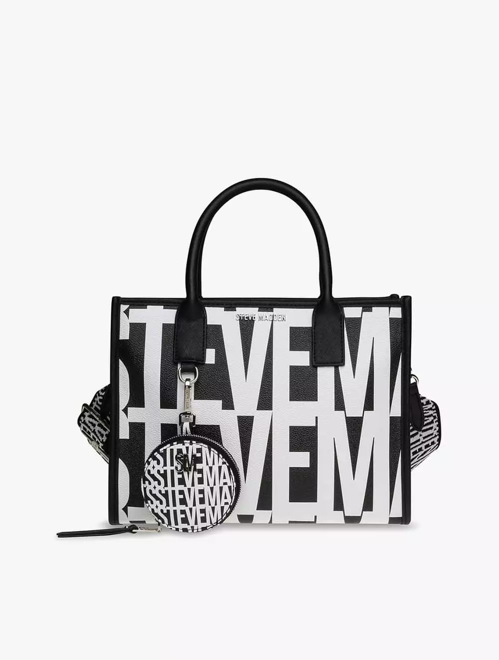 Jual Steve Madden Steve Madden BVISION Women's Tote Bag- Black - Black ...