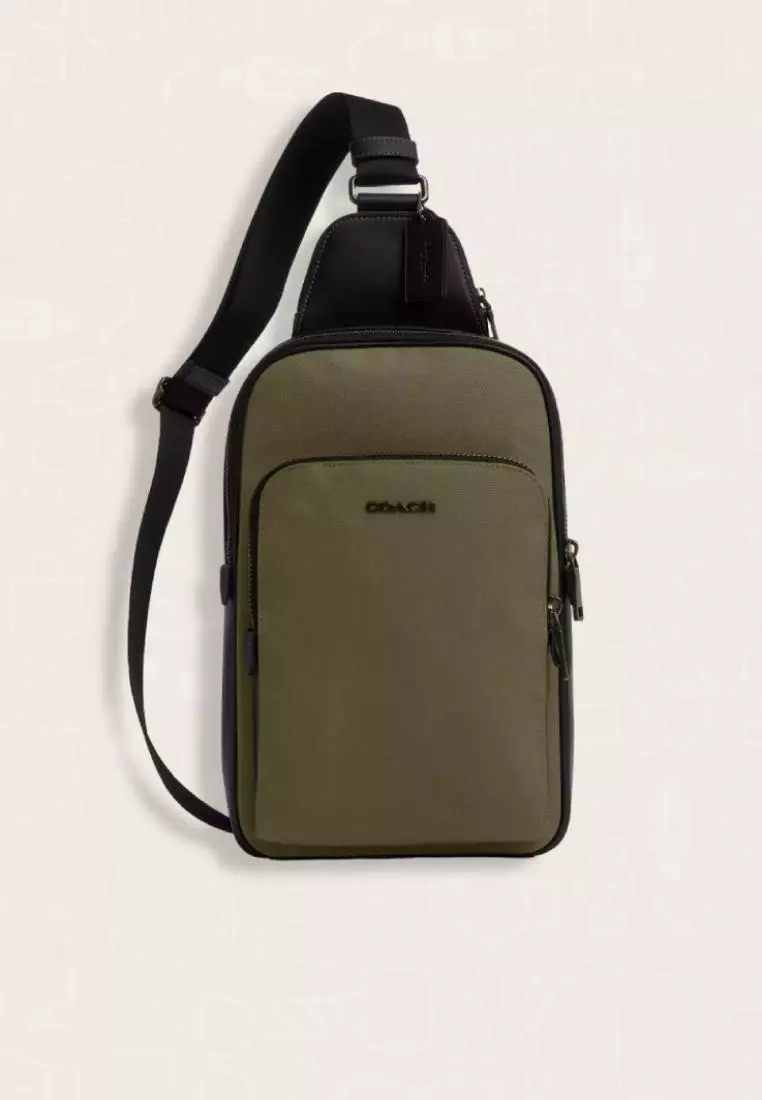 Jual Coach Coach Ethan Pack Olive Drab Original 2024 | ZALORA Indonesia