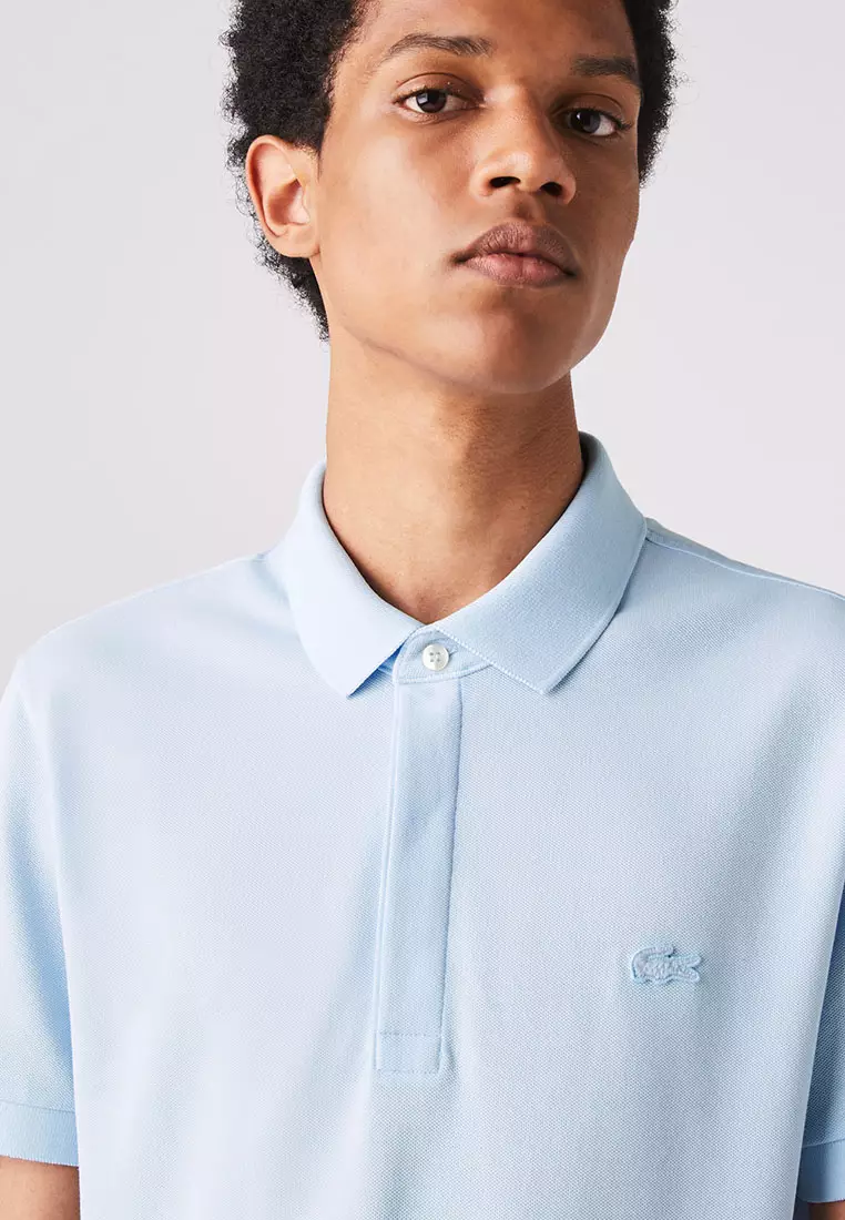 Jual Lacoste Mens Lacoste Paris Polo Shirt Regular Fit Stretch Cotton