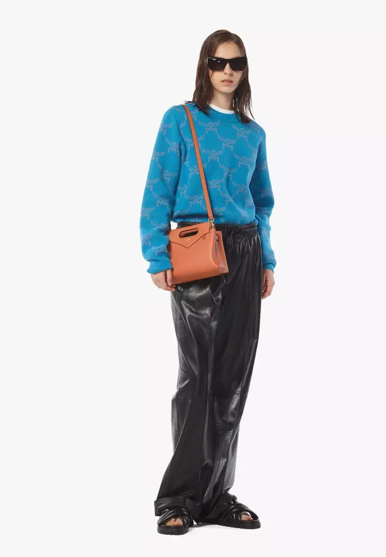 Buy MCM Soft Diamond Tote in Embossed Leather 2025 Online | ZALORA ...