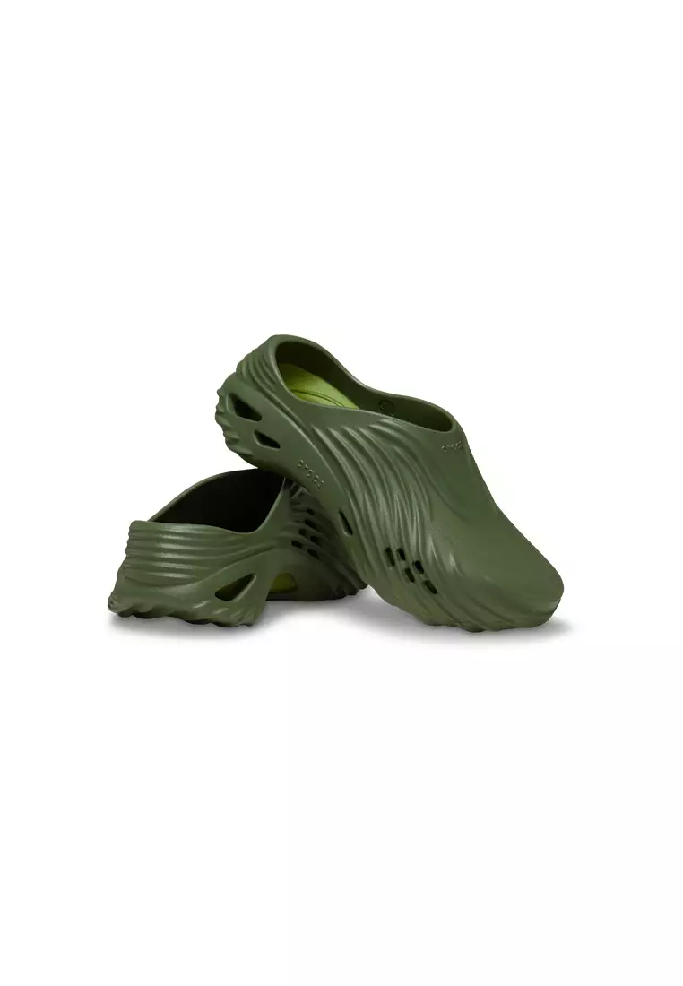 Buy Crocs Echo Wave in Armygreen 2026 Online | ZALORA Philippines