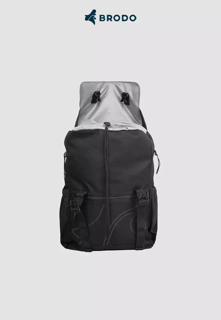 Jual Brodo BRODO - Desent Backpack Black Original 2024 | ZALORA Indonesia