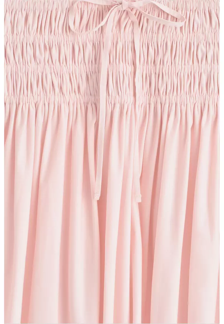Buy COS RUCHED-WAIST MIDI SKIRT 2026 Online | ZALORA