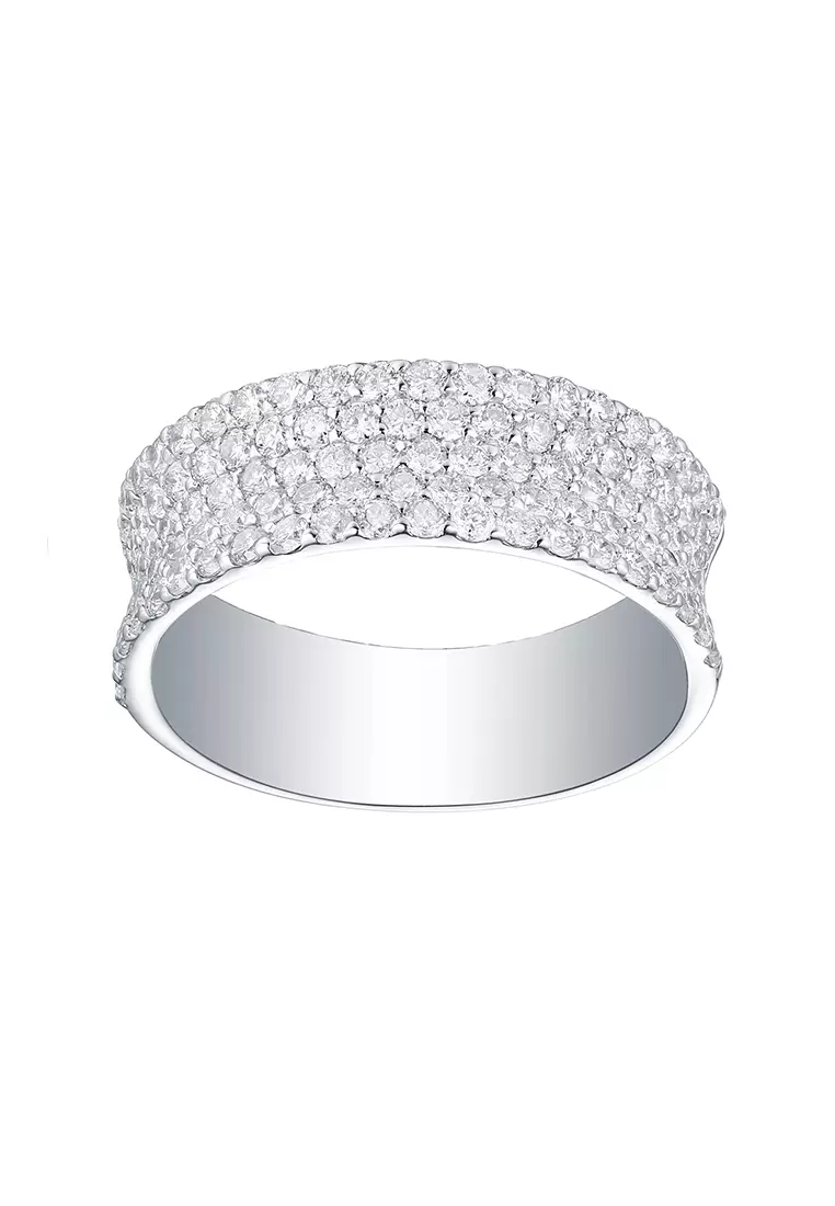 Smiling Rocks Lab Grown Diamond 1.23ct Wide Band 2024 | Buy Smiling ...