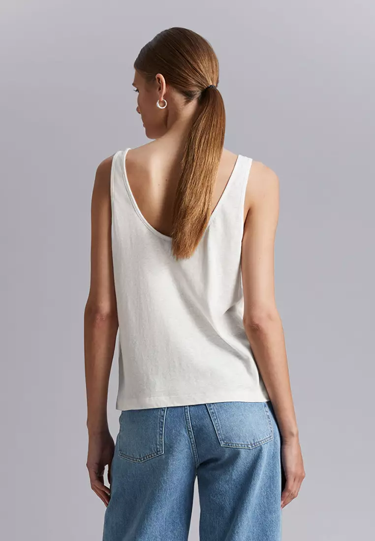 Buy And Other Stories Scooped Neck Top 2023 Online Zalora Philippines