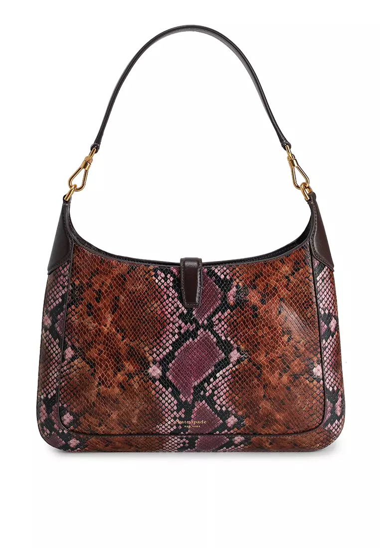 Buy Kate Spade Deco Snake Embossed Hobo Bag Online | ZALORA Malaysia