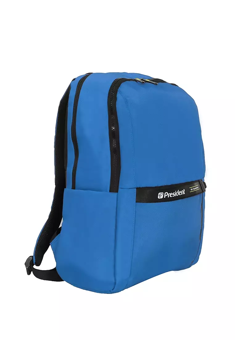 Jual President Backpack President USB Port 9167XU Blue Original 2025 ...