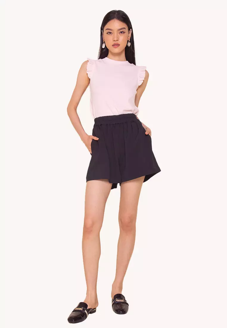 Buy L'zzie LZZIE BEEBA SHORTS - BLACK 2025 Online | ZALORA