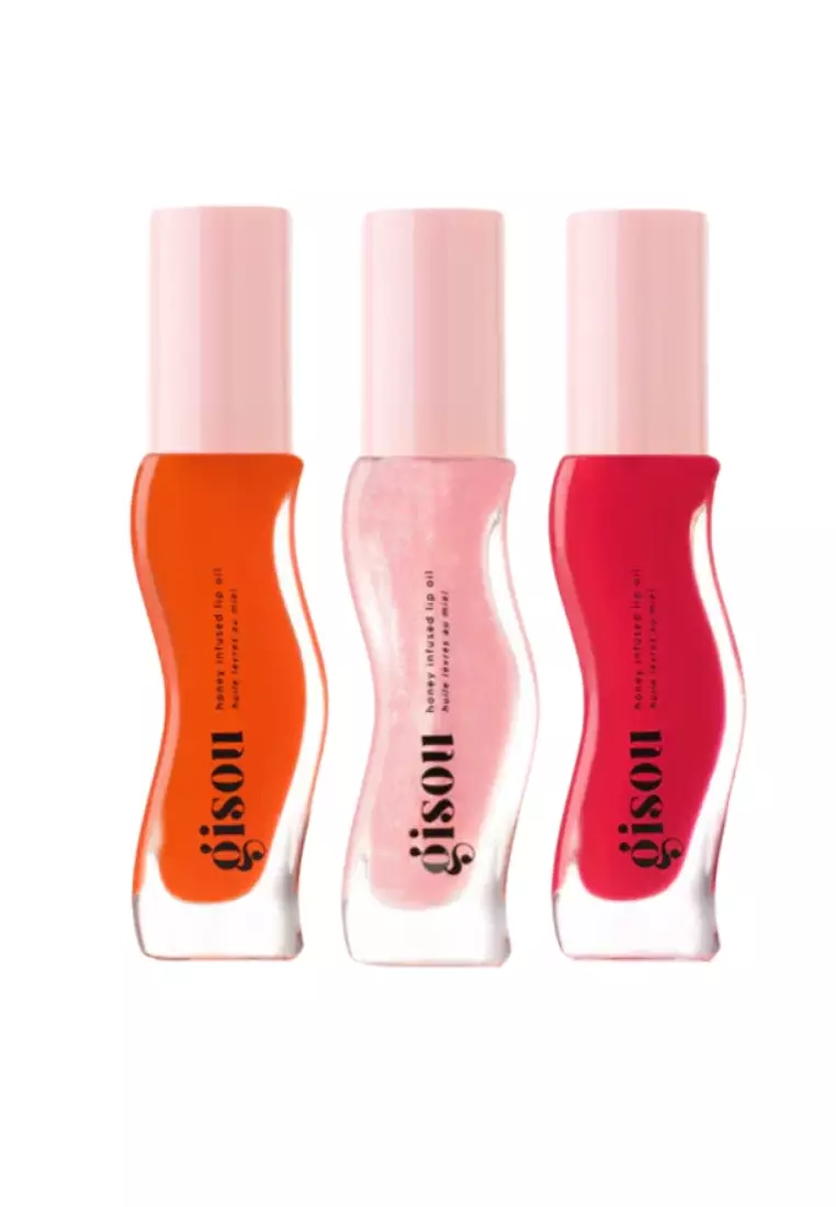 Buy Gisou Gisou Honey Infused Lip Oil Strawberry Sorbet Online Zalora Malaysia