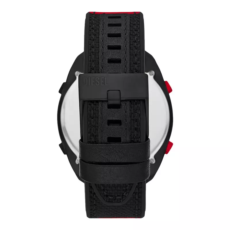 Jual DIESEL Jam Tangan Pria Diesel Crusher DZ2164SET Black Digital Dial ...
