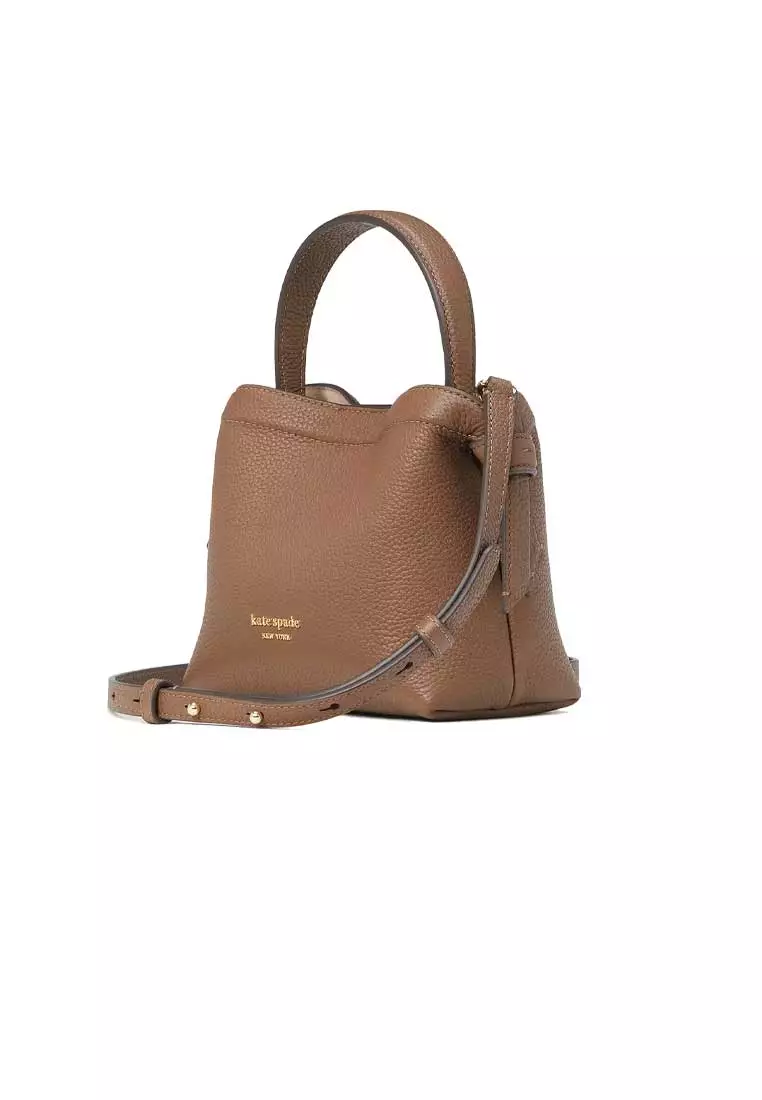 Buy Kate Spade Knott Mini Crossbody Tote Warm Acorn KD067 2025 Online ...