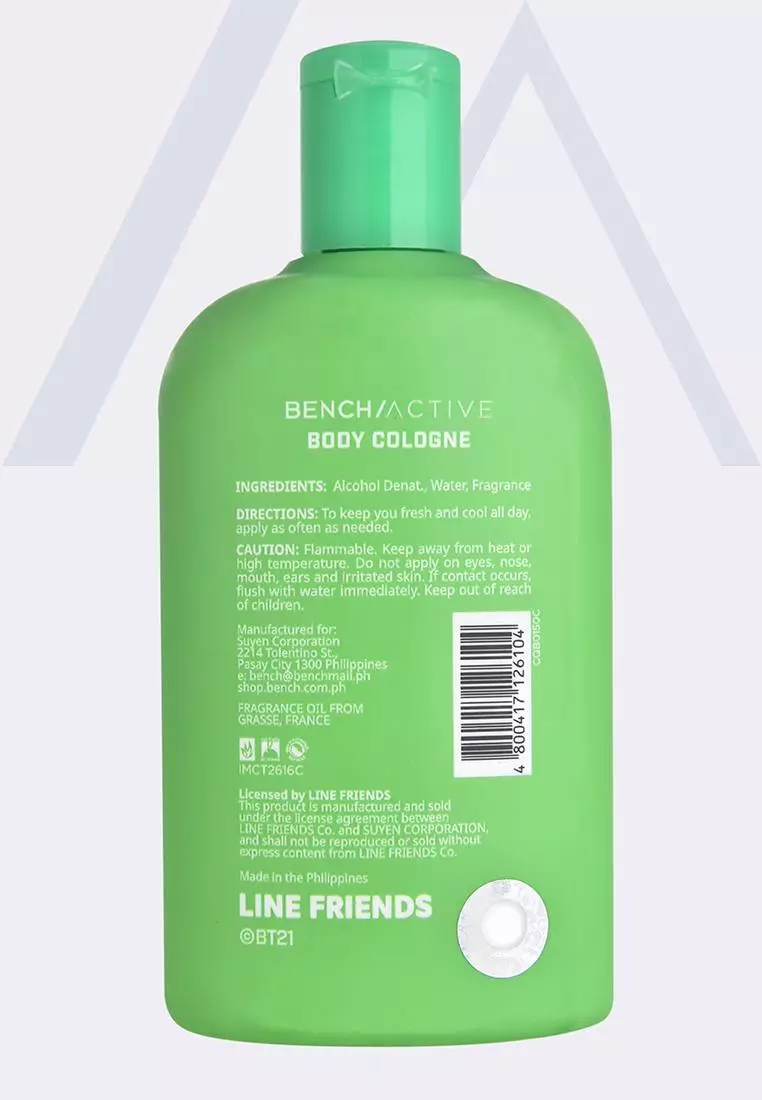Buy BENCH Bench Active BT21 Body Cologne - Koya 150ml 2025 Online ...