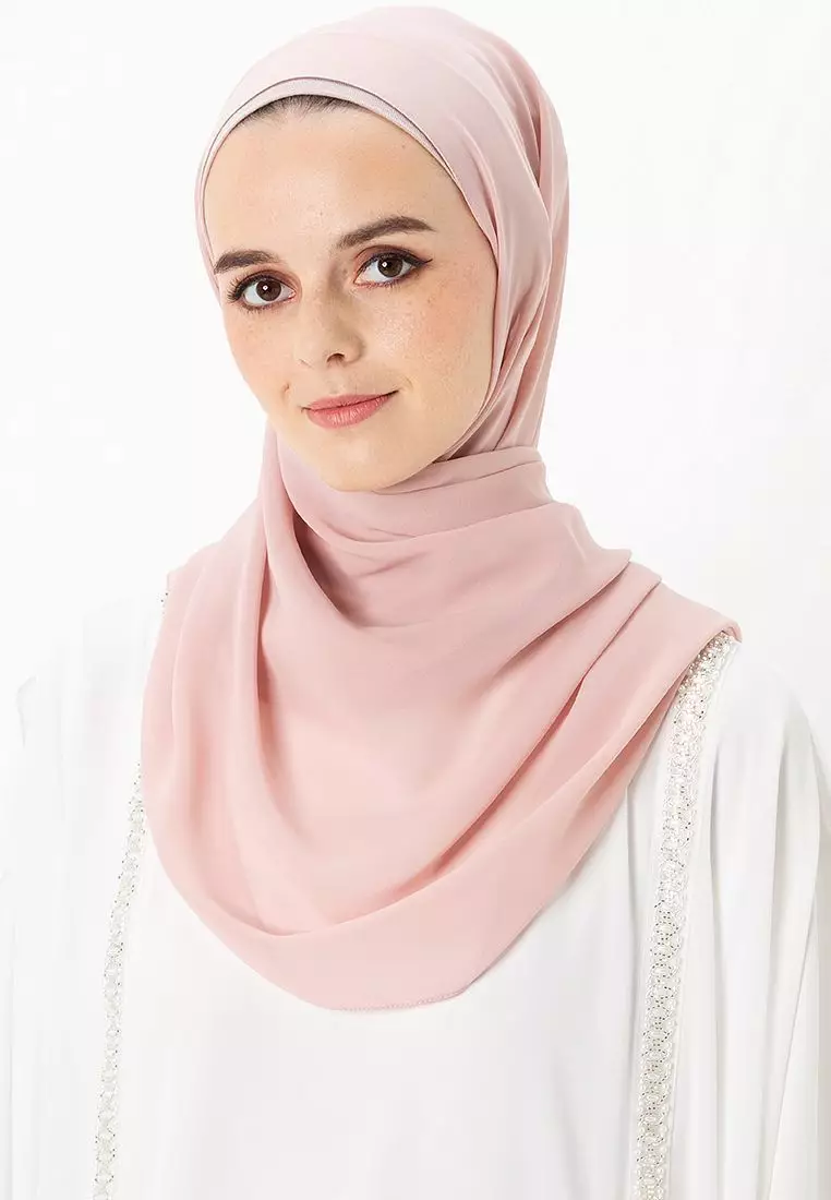 Buy KASHKHA WOOL CHIFFON PLAIN LOGO Online | ZALORA Malaysia