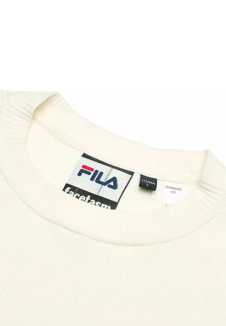 Buy FILA FILA FUSION x FACETASM Men's Short Sleeve T-shirt in Ash 2025 ...