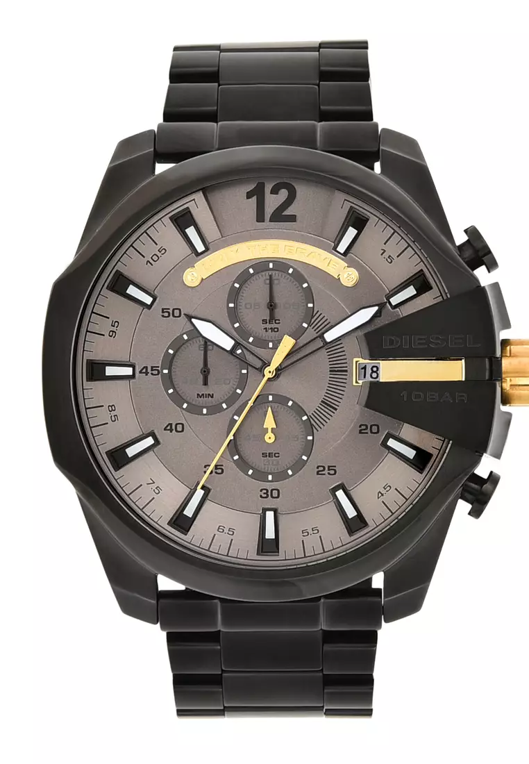 Buy Diesel Diesel Mega Chief Black Watch DZ4479 Online | ZALORA Malaysia