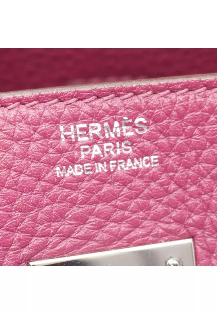 Buy Hermes Pre-Loved Hermès Pink Leather Birkin 30 Online | ZALORA Malaysia