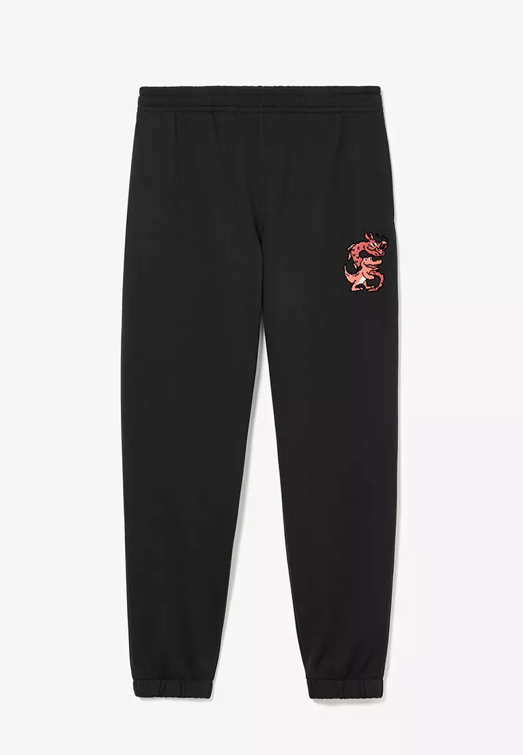 Buy Lacoste Dragon Print Track Pants 2025 Online | ZALORA