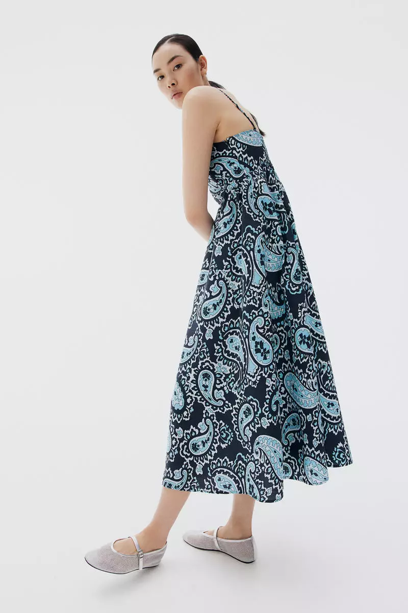 Buy H&M Button-front strappy dress Online | ZALORA Malaysia