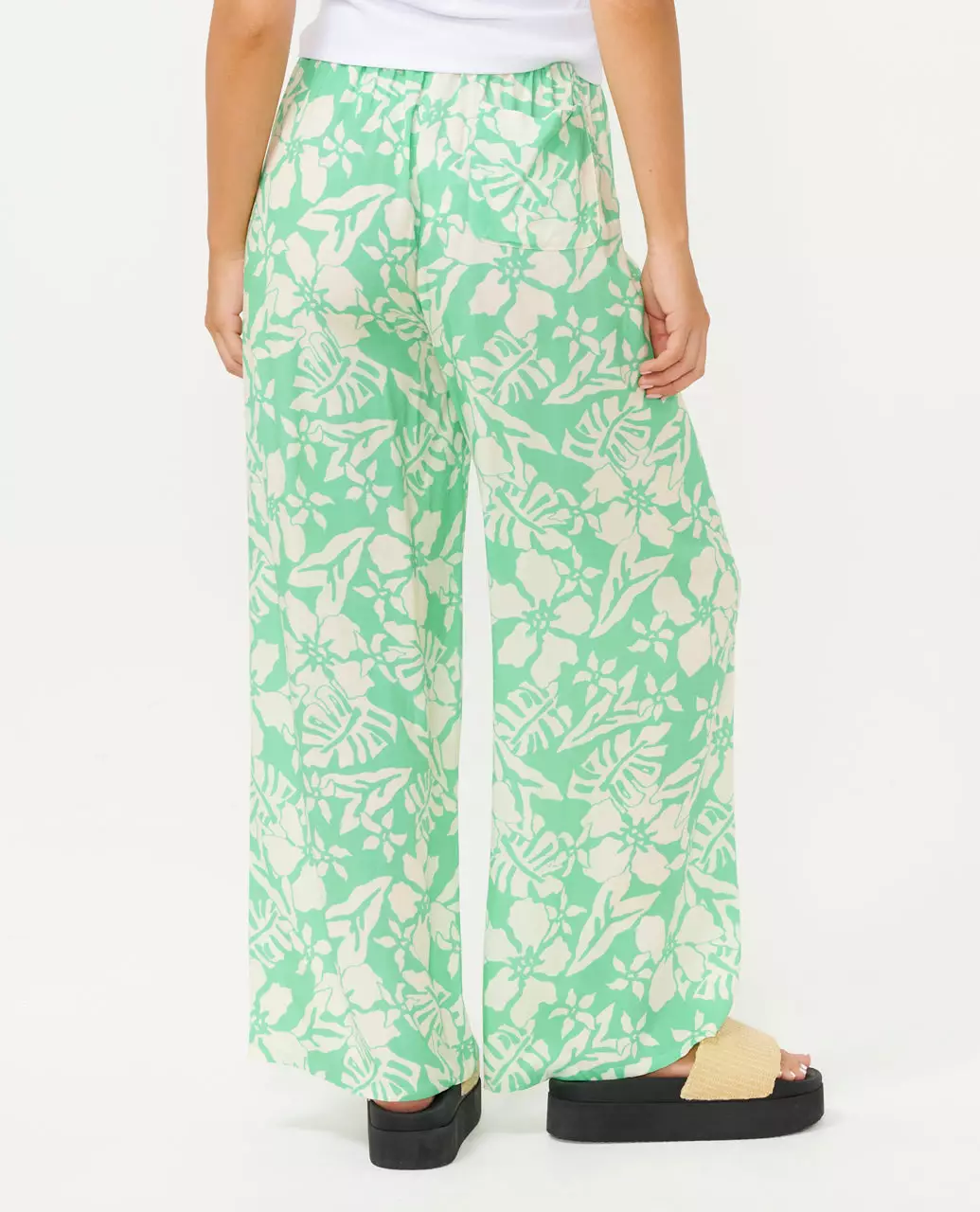Jual Rip Curl Rip Curl Women Sun To Sea Pant - Green Original 2025 ...