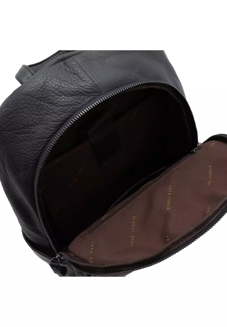 Jack Studio Cow Leather Zipper Travel Backpack -Medium BAB 30501 2026 ...
