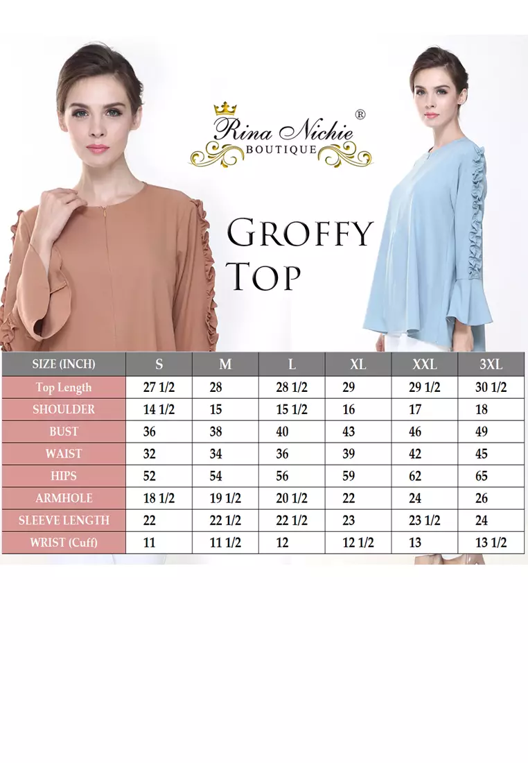 Buy Rina Nichie Basic Groffy Top in Soft Pink Online | ZALORA Malaysia