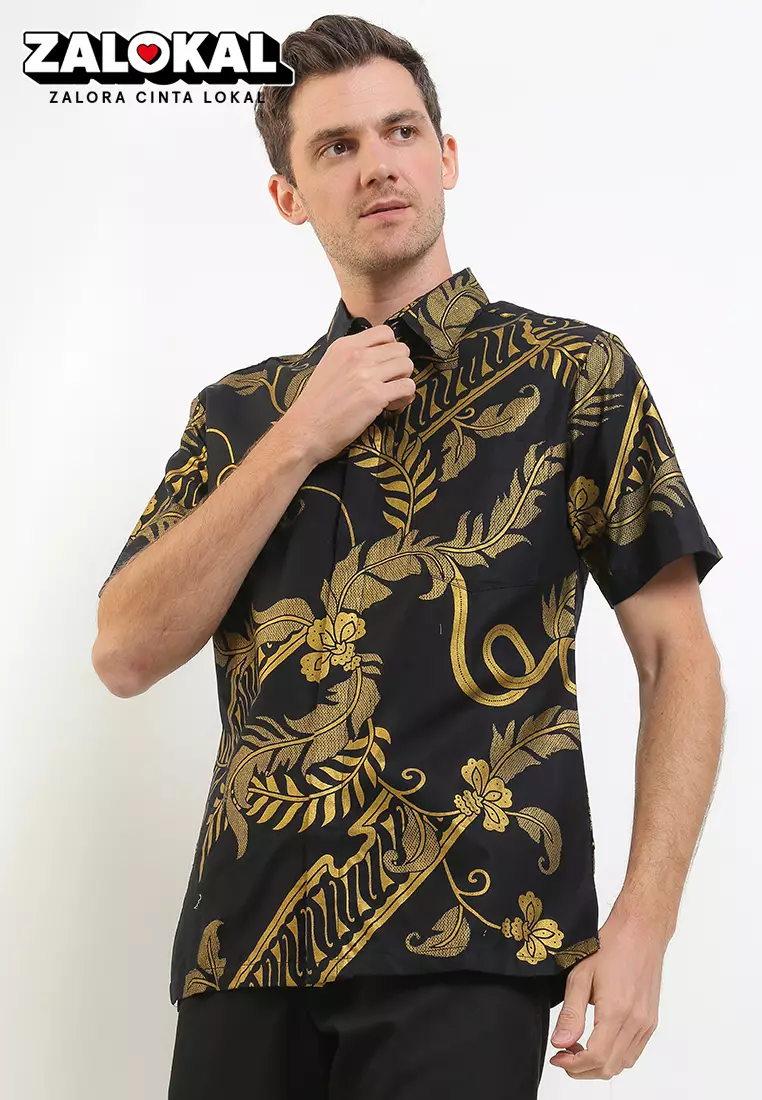 Baju Batik Pria Premium Model Terbaru Up to 80% - ZALORA