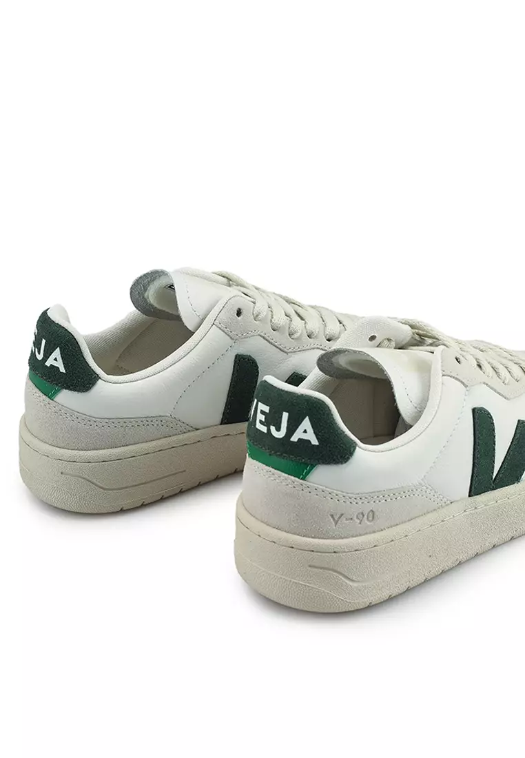 Buy Veja V-90 O.T. Leather Sneakers 2025 Online | ZALORA Philippines