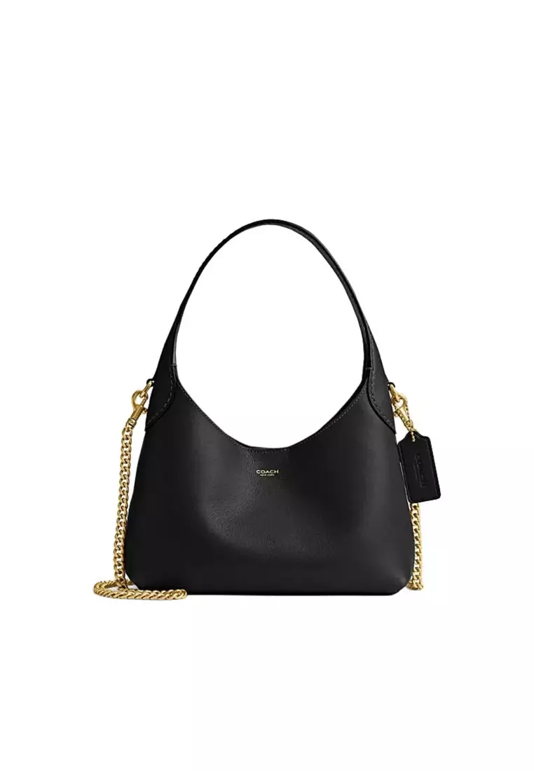 Jual Coach Brooklyn 23 Women's Shoulder Bag In Black CW614 Original ...