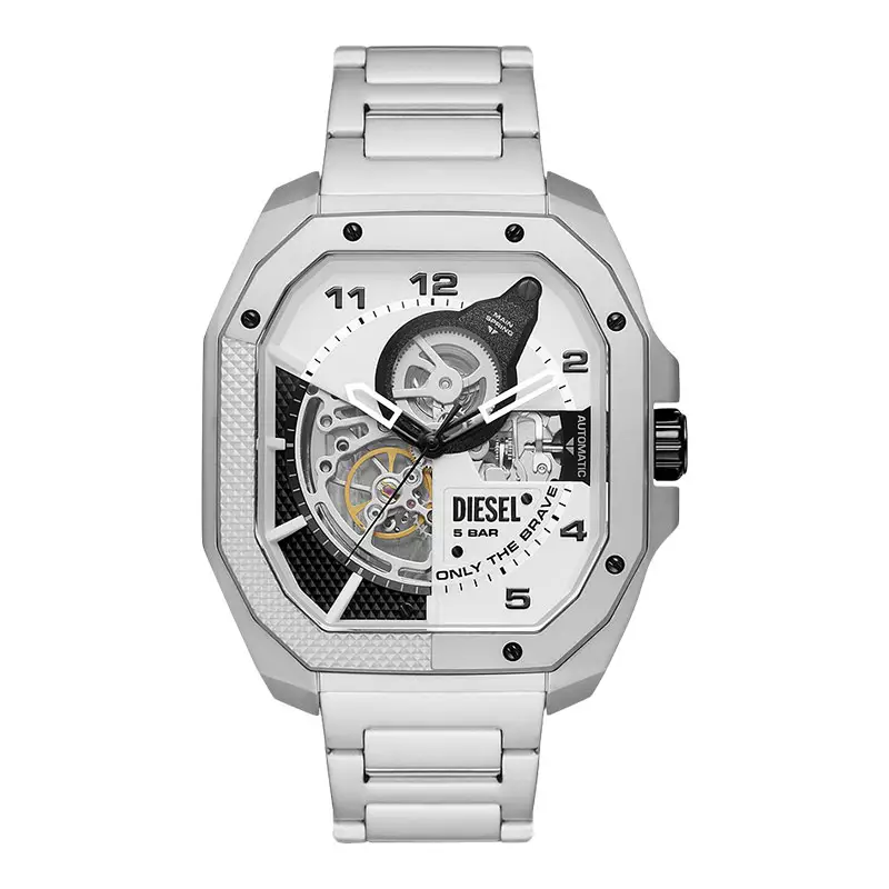 Jual Diesel Jam Tangan Diesel Flayed DZ7470 Automatic Dual Tone Open ...