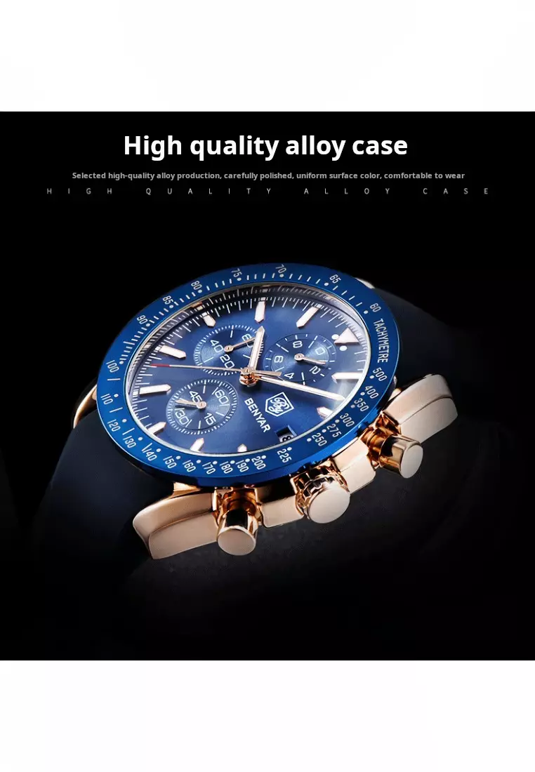 Buy OPCHIC Multifunctional Waterproof Sports Quartz Movement Men's ...