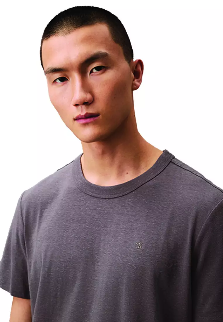 Buy Calvin Klein CKJ Other Knit Tops Grey 2025 Online | ZALORA Philippines