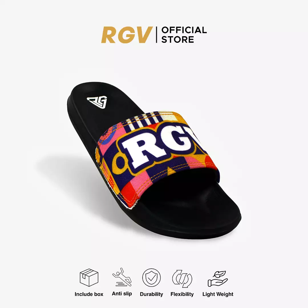 Jual RGV RGV 39 - 43 Sandal Slide Pria Wanita Mosaic Square - Sendal ...