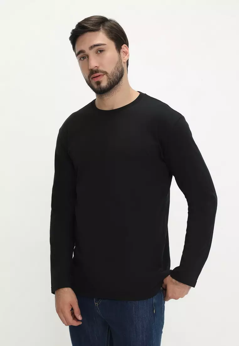 Jual Xtraordinary (XO) XTRAORDINARY (XO) T-Shirt Cotton Combed Lengan Panjang Pria 207191053 ...