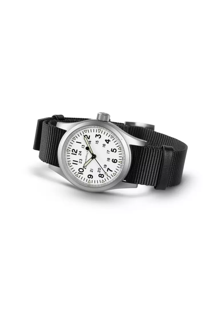 Buy Hamilton Hamilton Khaki Field Mechanical Men's (38mm) H69439910 ...