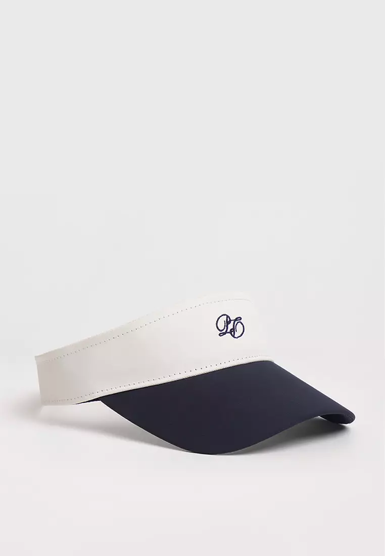 Buy Penshoppe Two -Tone Visor Cap with Embossed Embroidery 2026 Online ...