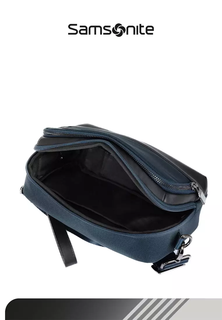 Jual Samsonite Samsonite Sefton 2Way Clucth – Navy Original 2023 ...