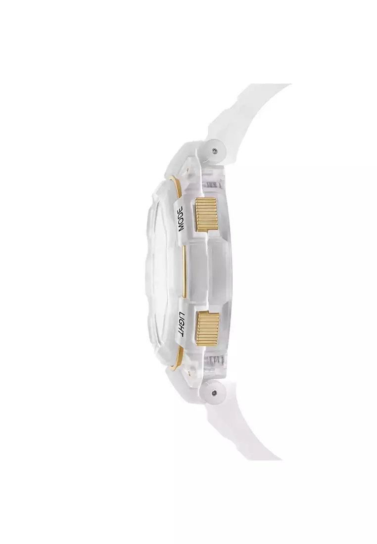 Buy Skechers Ruhland Clear Polyurethane Strap Digital Watch SKC-SR1176 ...