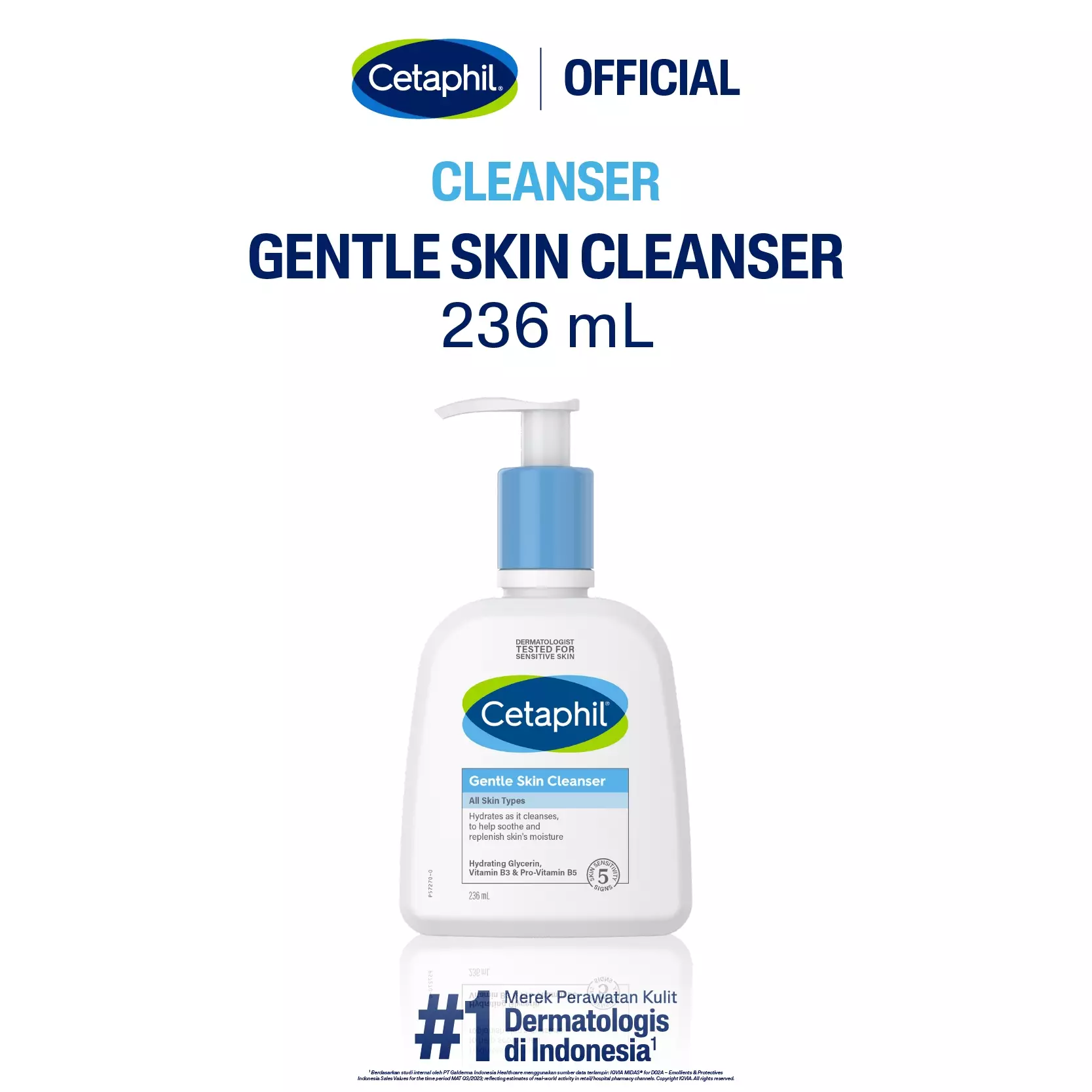 Jual Cetaphil Cetaphil Gentle Skin Cleanser 236ML Original 2026 ...