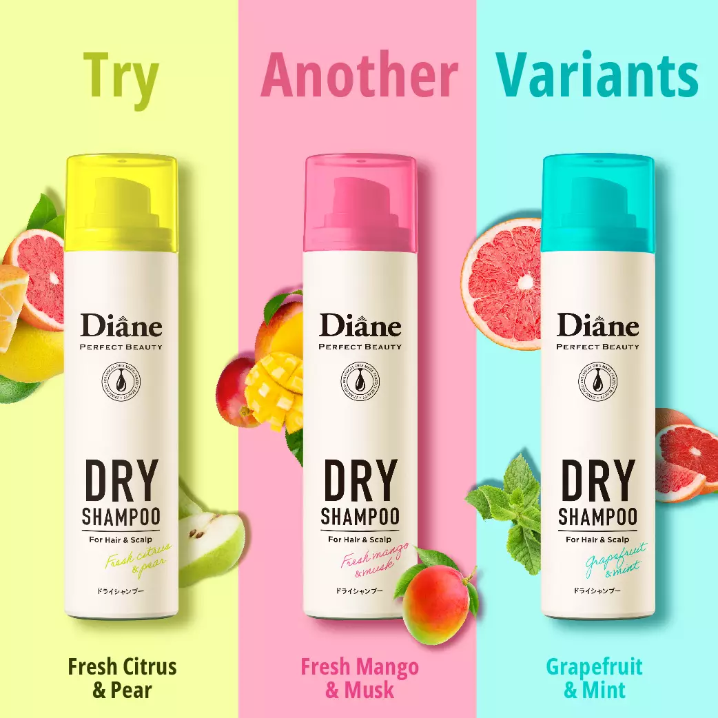 Jual Moist Diane Diane Perfect Beauty Dry Shampoo For Hair & Scalp ...