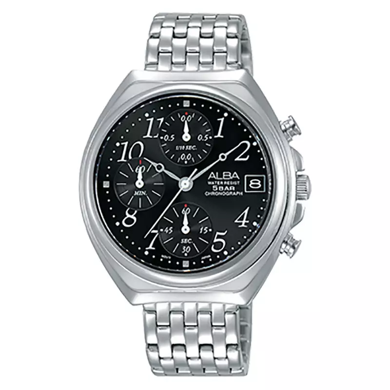 Jual Alba Jam Tangan Wanita Alba Prestige AM3491X1 Chronograph Ladies ...