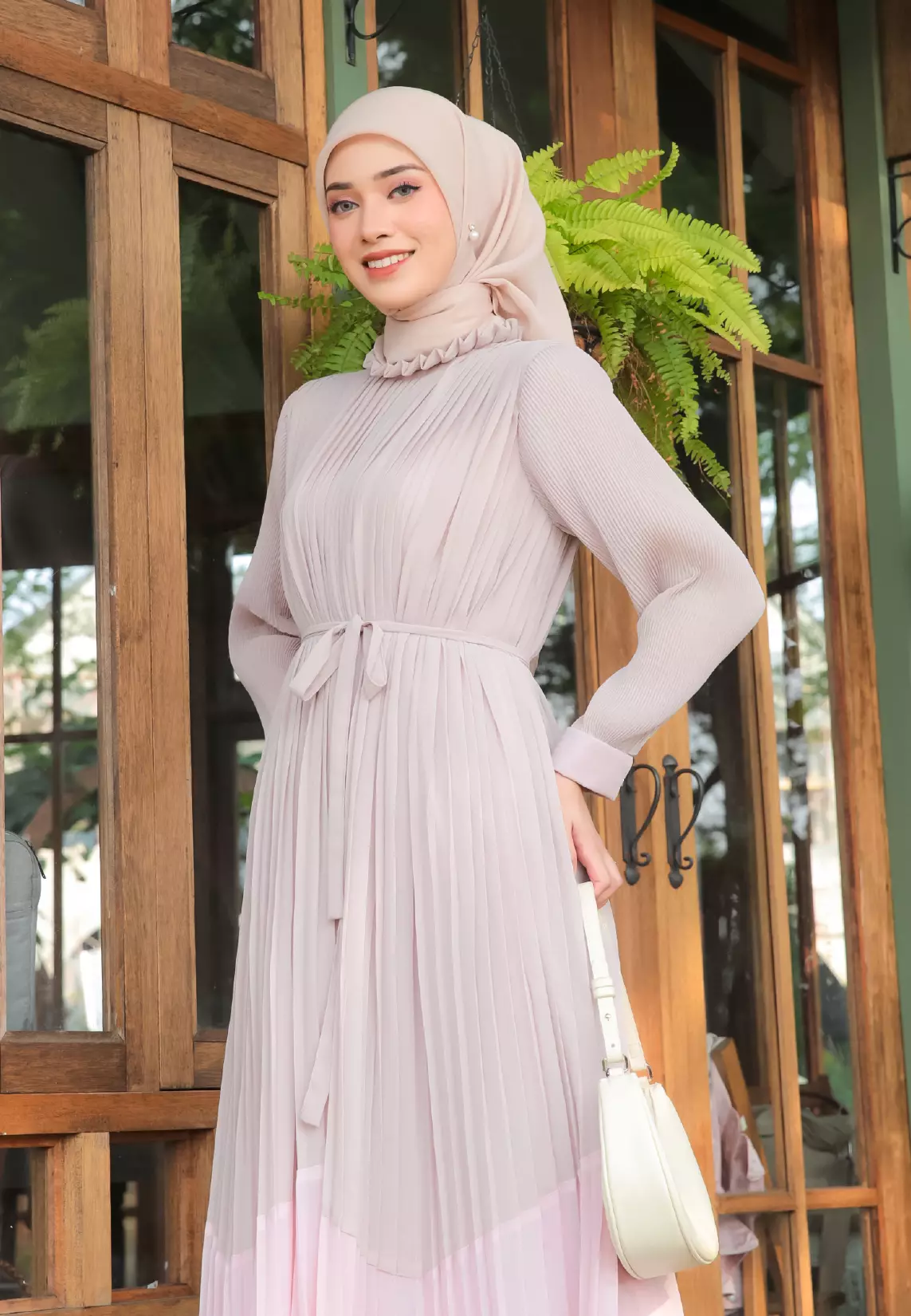 Jual LISH Rheva Dress - Desert Rose Original 2024 | ZALORA Indonesia