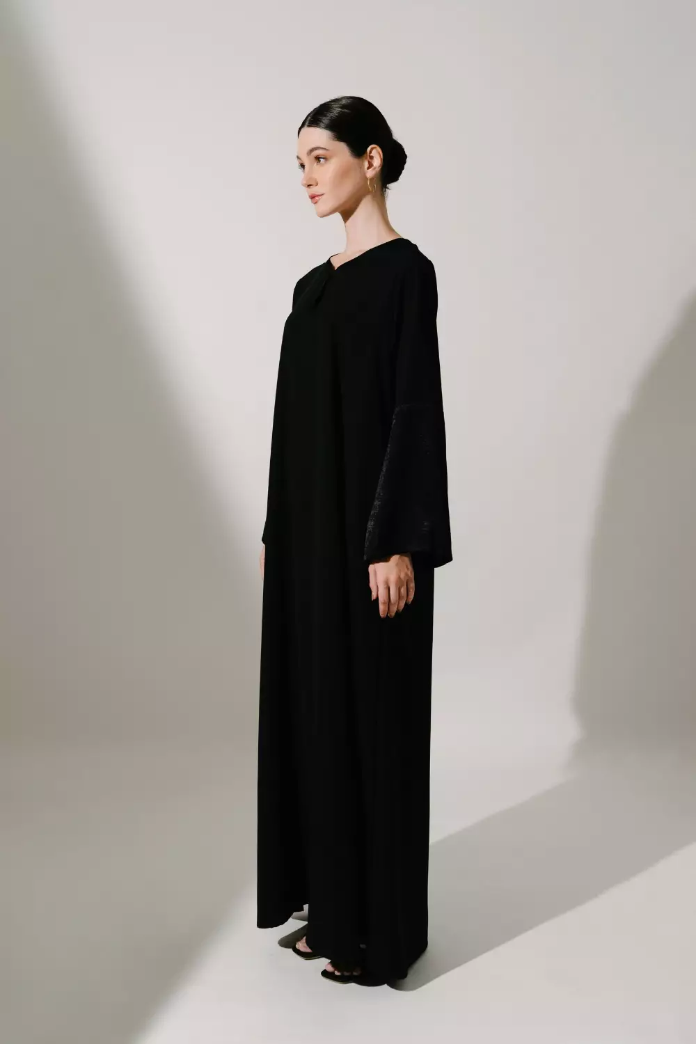 Jual Demure & Co DEMURE&CO - HALIMA KAFTAN IN BLACK - DRESS Original ...