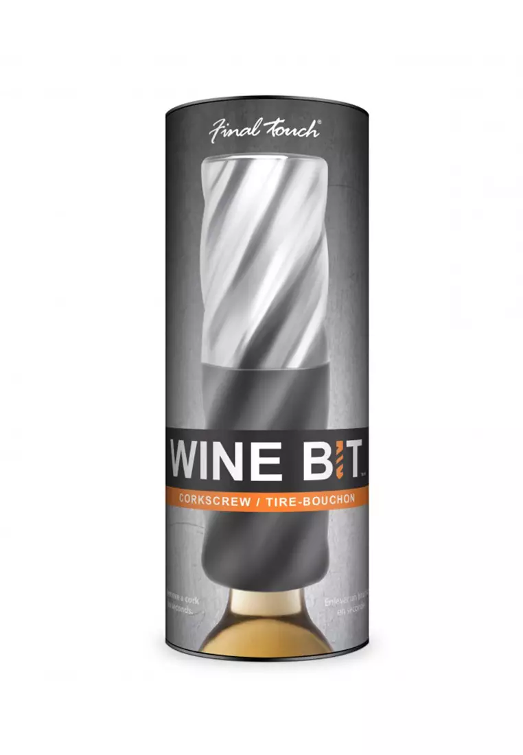 Buy Final touch Wine Bit Spiral Corkscrew Online | ZALORA Malaysia