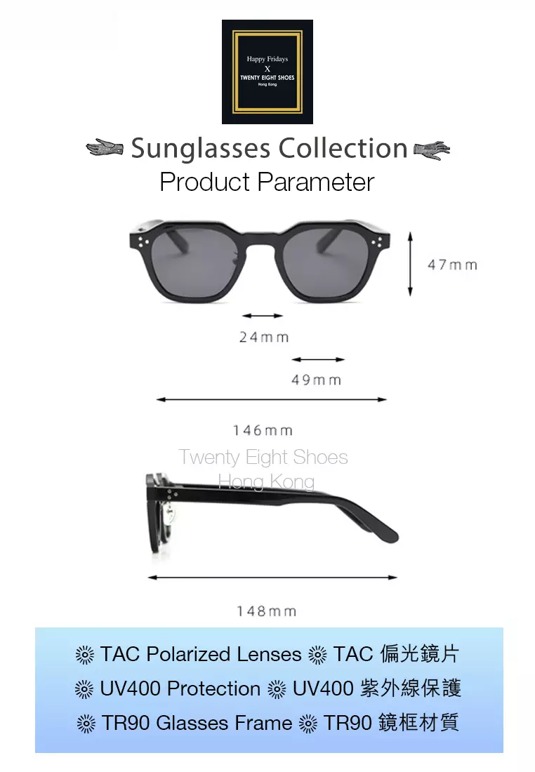 Buy Twenty Eight Shoes TAC Polarized Lenses TR90 Material Unisex Sunglasses JW JJ-T7243 2025 ...