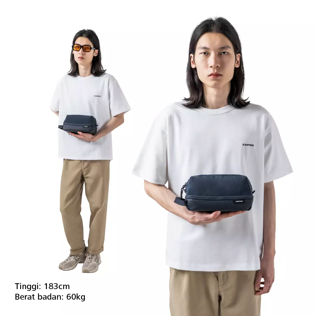 Jual Bodypack Bodypack Assistant 2.0 Toiletry - Navy Original 2025 ...