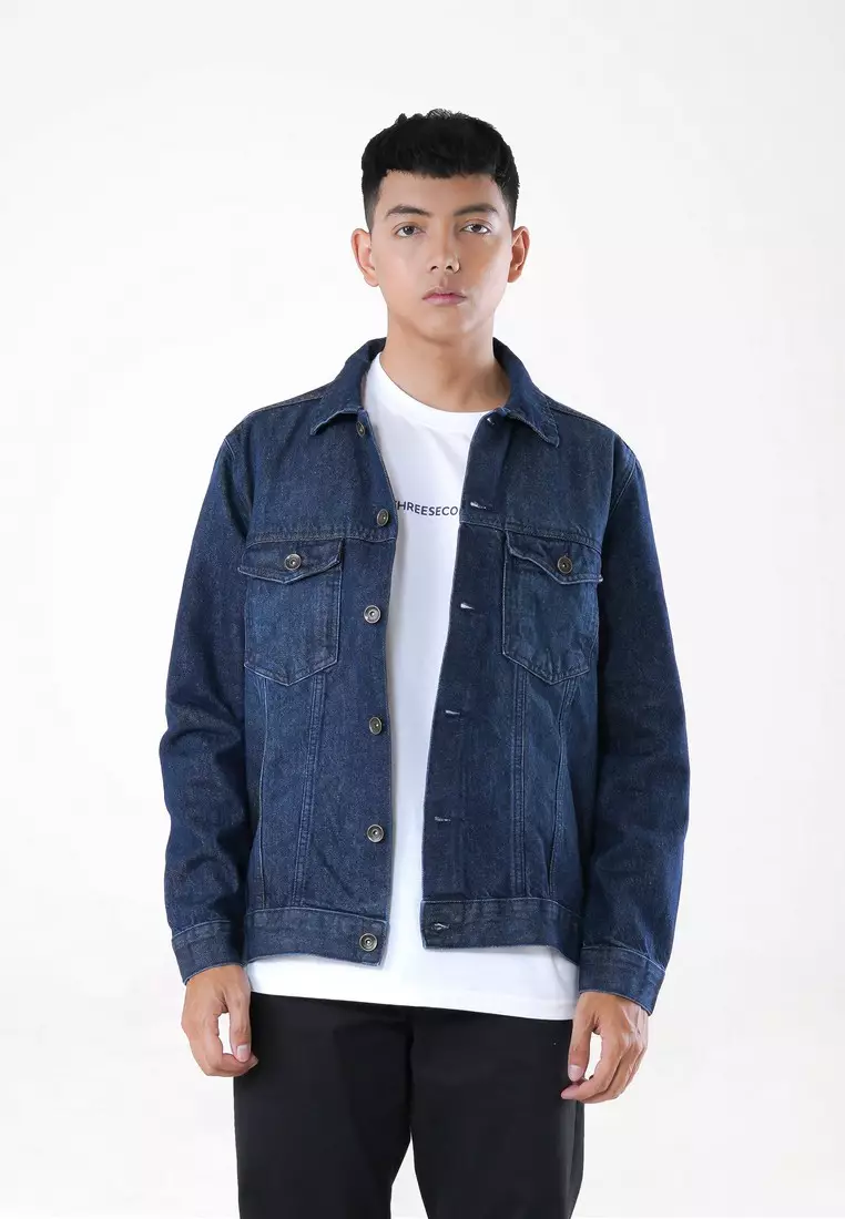 Jual 3SECOND 3Second Duke Denim Jacket C020124 Original 2025 | ZALORA ...