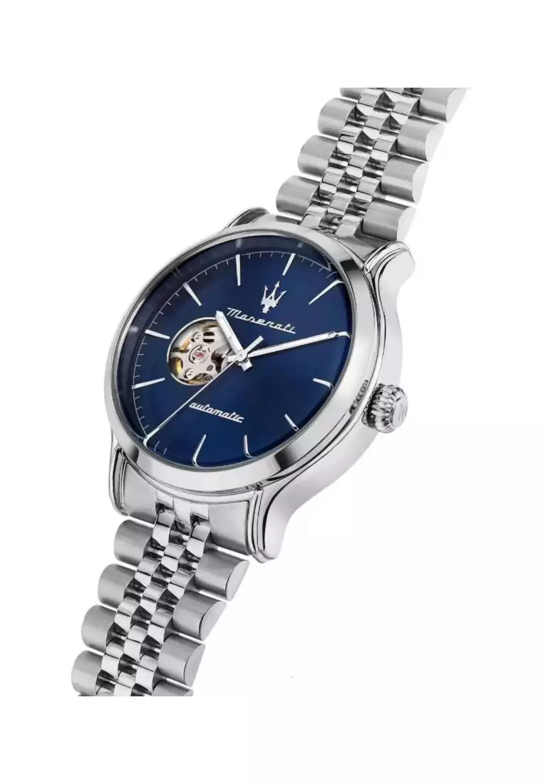 Buy Maserati Maserati Blue Dial Silver Stainless Steel Strap Men Watch ...