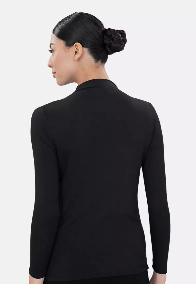 Buy Buttonscarves Everyday Inner Long Sleeves - Black 2025 Online | ZALORA