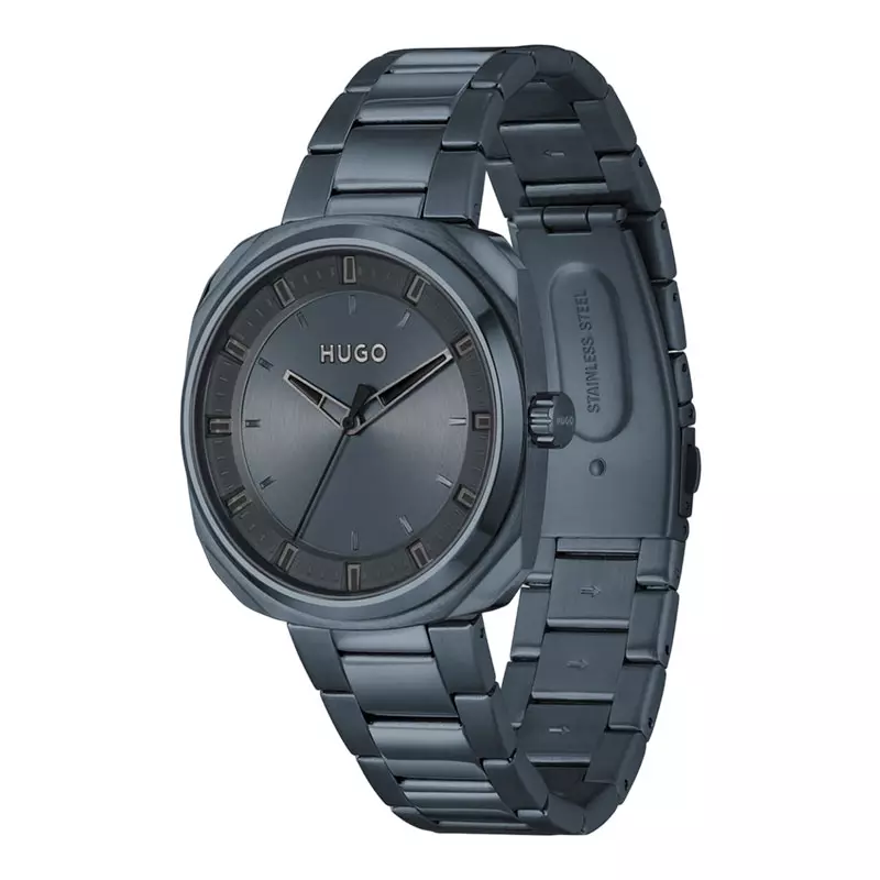 Jual HUGO BOSS Jam Tangan Pria Hugo Boss Shrill 1530310 Men Blue Dial ...